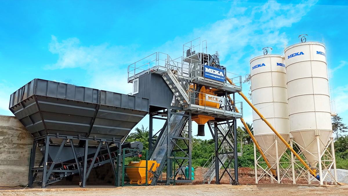 C60 Compact Concrete Batching Plants - MEKA C60 Compact Concrete Batching Plants - MEKA